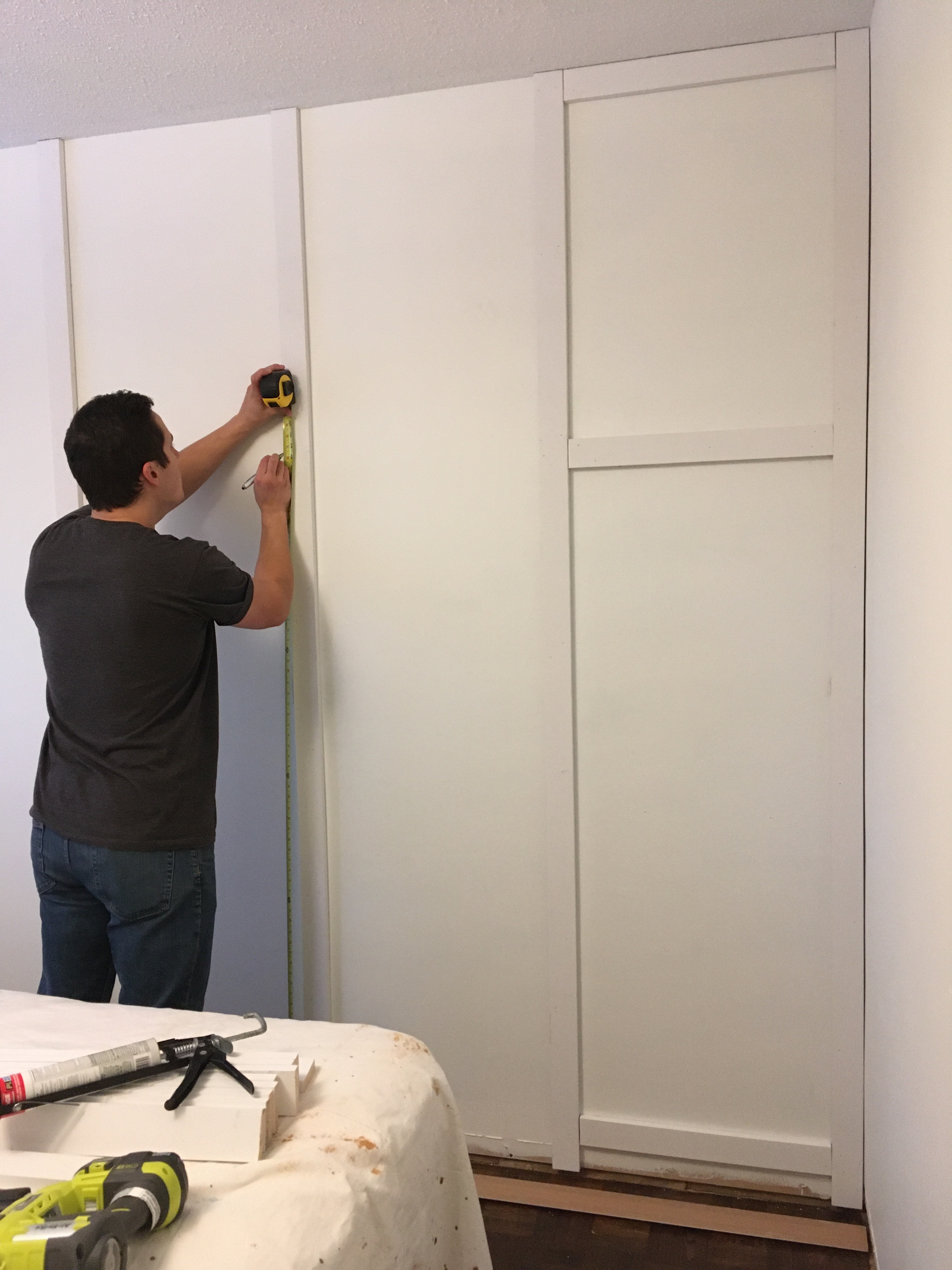 Simple and Affordable DIY Grid Pattern Board and Batten – The Dappled ...