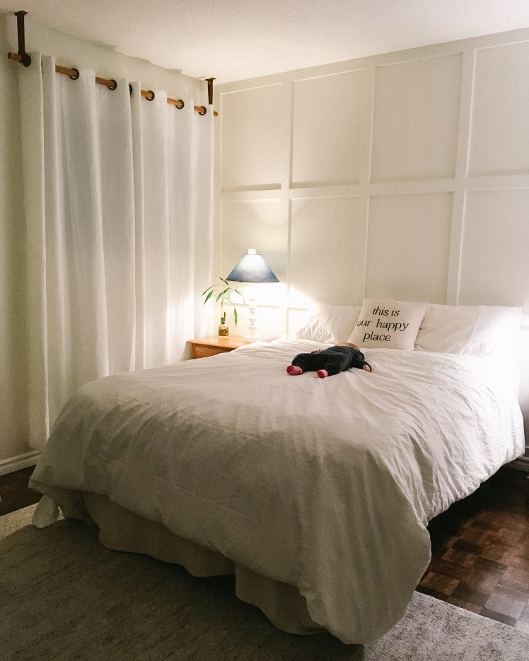 Simple and Affordable DIY Grid Pattern Board and Batten – The Dappled ...